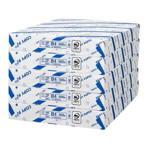 あっとオフィス｜コクヨ ノーブランド PPC用紙 (海外原紙)B4 PPC-NBB4